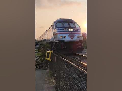 VRE MP36PH-3C V67 Gives a One Tap Horn Salute as it Arrives at Alexandria #shorts #fyp - YouTube