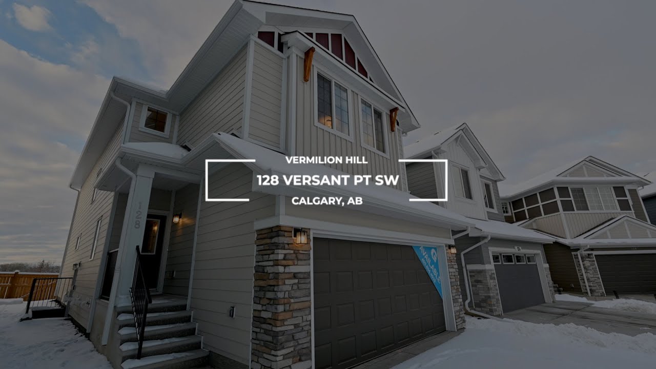 Vermillion Hill - 128 Versant Pt SW - Calgary, AB - YouTube
