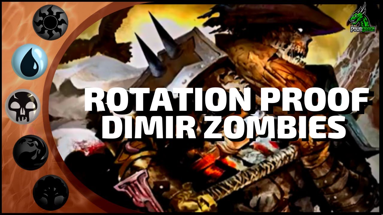 ⚫🔵DIMIR ZOMBIES is Rotation Proof | Dominaria United Standard 2023 Deck ...