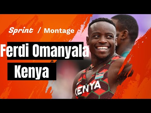 Ferdi Omanyala 100m 9.76 Sec ! Sprint Montage | Kenya Sprinter 🇰🇪 ...