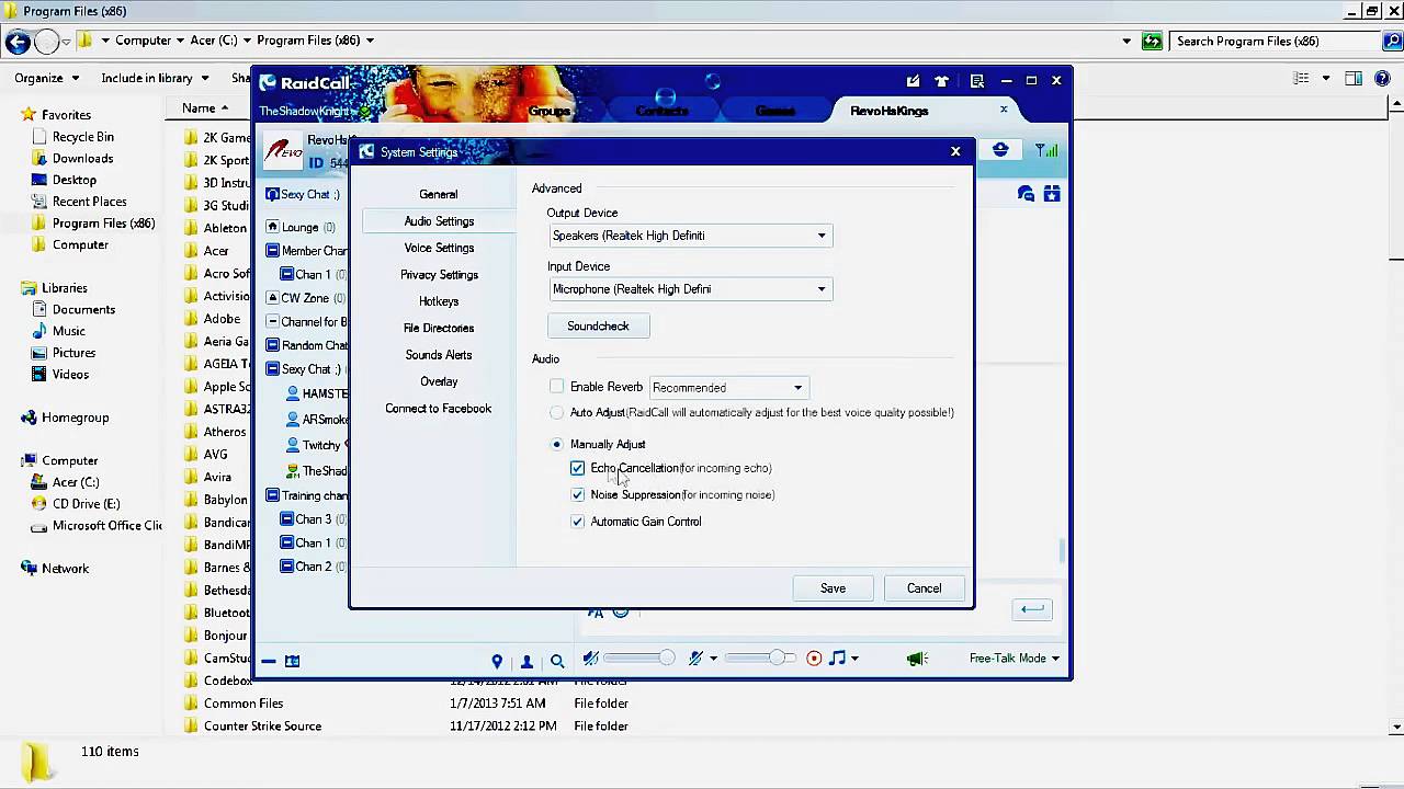 Simple Raidcall Tutorial (Settings/Voice) - By RevoHsKings - YouTube