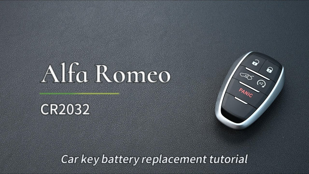 Learn how to replace the battery in your Alfa Romeo key fob #alfaromeo ...
