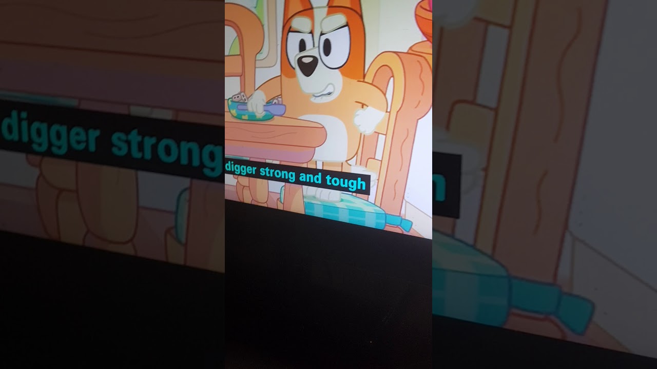 I'm a digger strong as tough beep beep beep get out of my way I need to ...