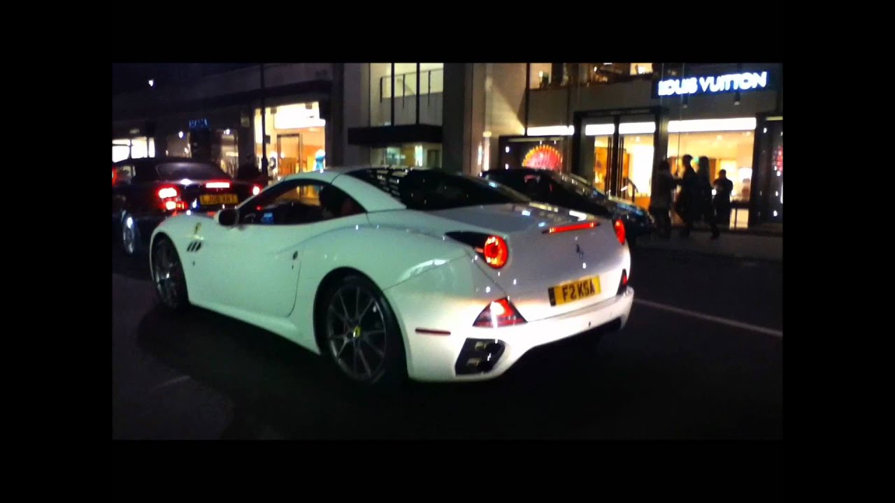 CRAZY Ferrari California HUGE Accelerations and Revs !! - YouTube