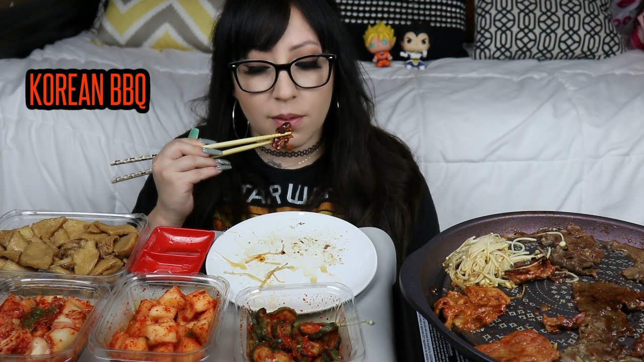 KOREAN BBQ MUKBANG | EATING SHOW - YouTube