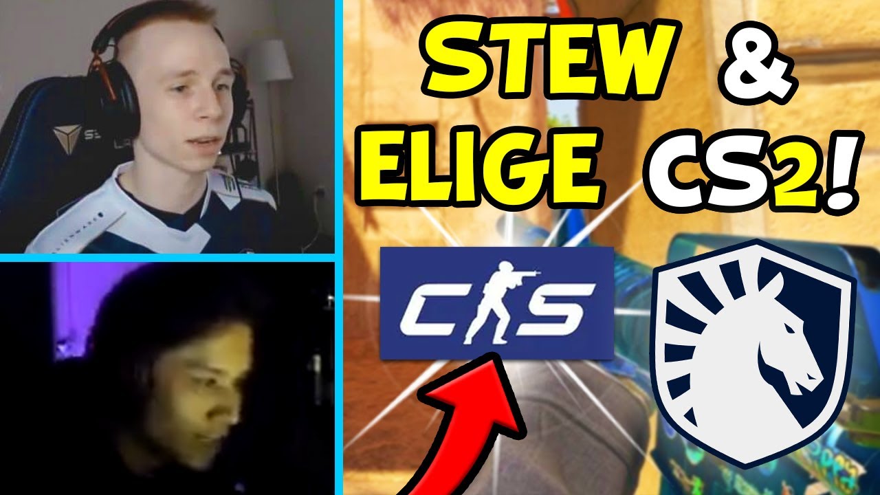 "YOU SACK OF SH*T..!!" 💀 - STEWIE & ELIGE TEAM LIQUID CS2 REUNION STILL ...