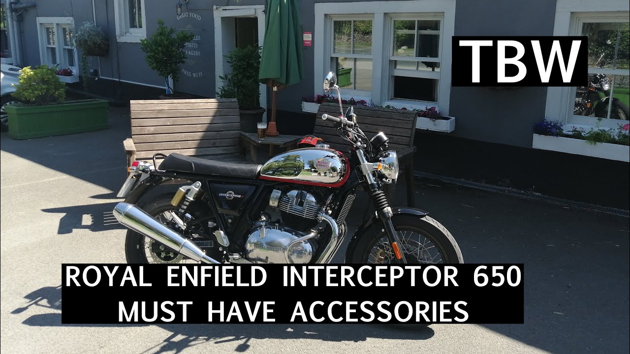 Interceptor 650 Must Have Accessories - YouTube
