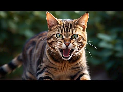 Angry Cat Sound Effect Meow | Cats Fighting Sound Effects | Angry Cat ...