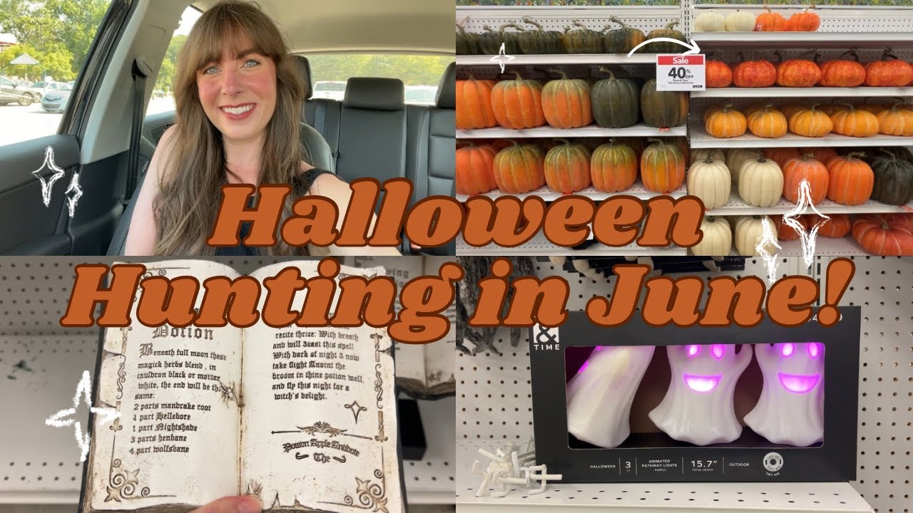 Halloween Hunting in June 🎃 Joann’s, Autumn vlog, Cozy day, Halloween ...