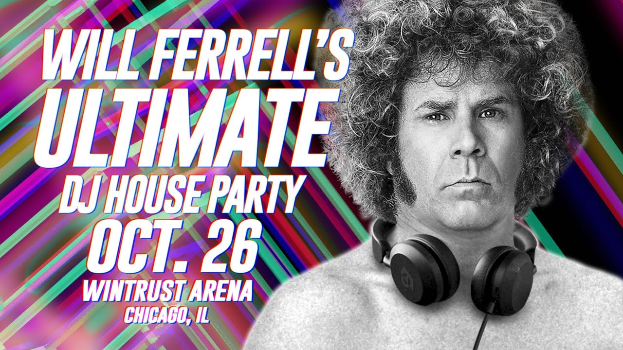 Will Ferrell's Ultimate DJ House Party Announcement - YouTube