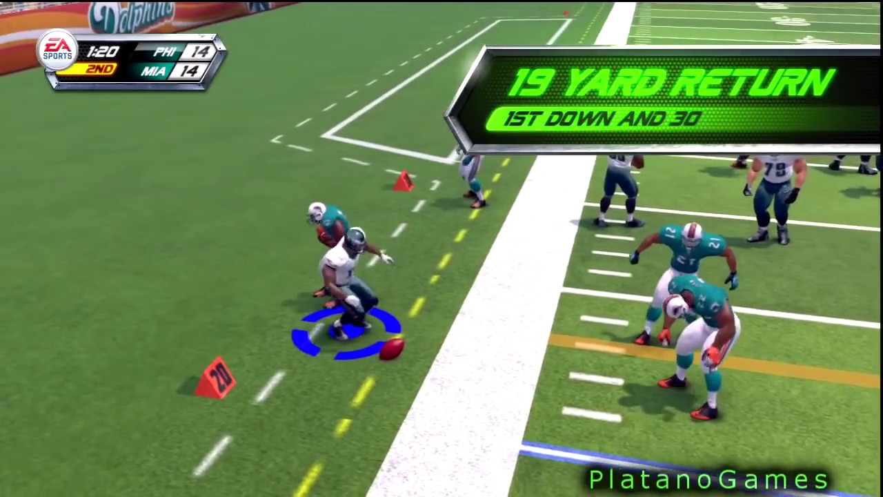 NFL Blitz - Blitz Gauntlet: Week 1 - Philadelphia Eagles vs Miami ...