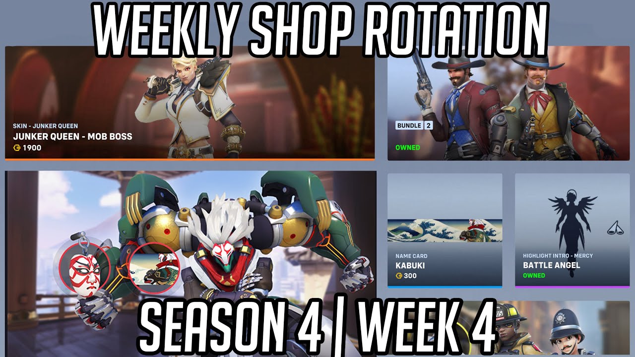 Season 4 | Week 4 Shop Rotation - Overwatch 2 - YouTube