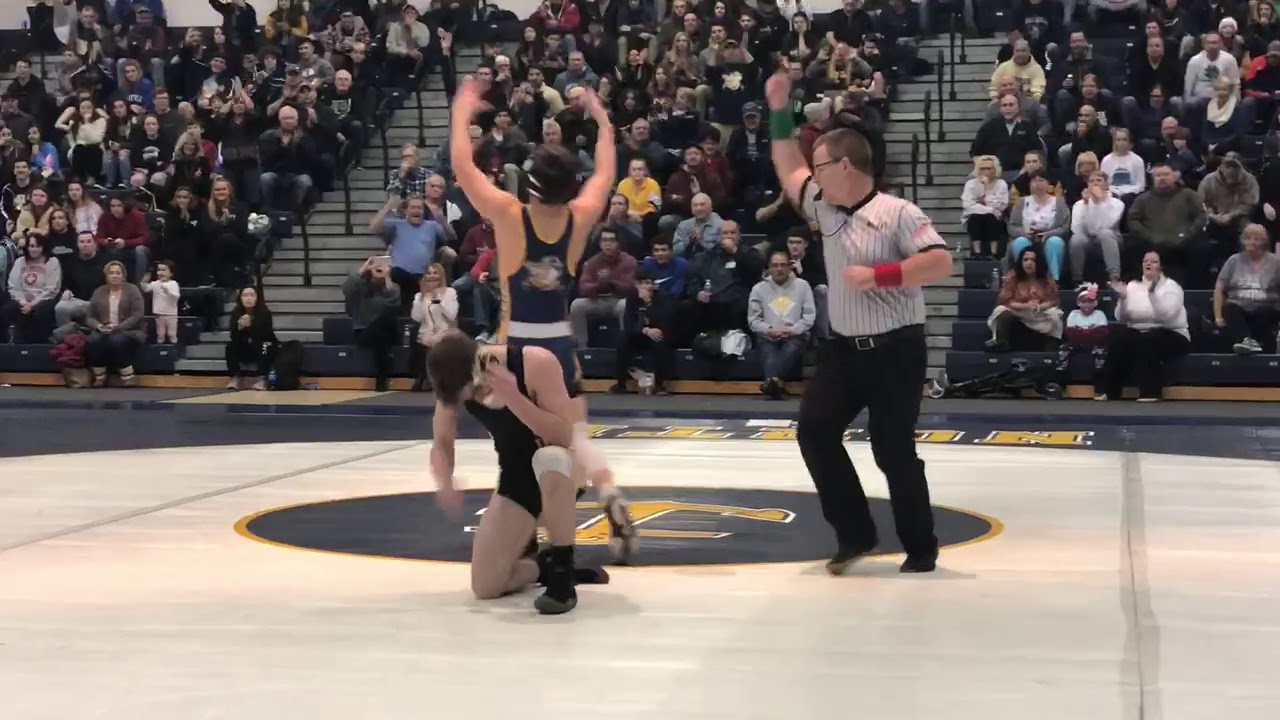 113: Louis Gagliardo (Toms River North) d. Jayson Scerbo (Southern) 5-3 ...