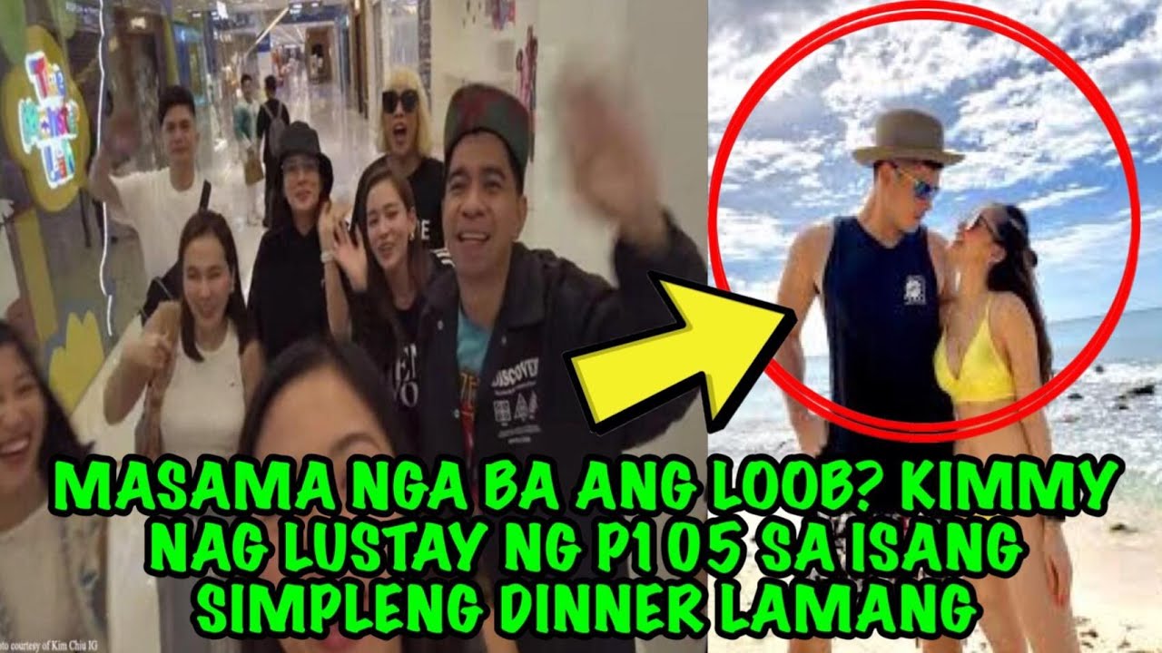 MASAMA ANG LOOB? KIMMY NAG LUSTAY NG P105 SA ISANG SIMPLENG DINNER ...