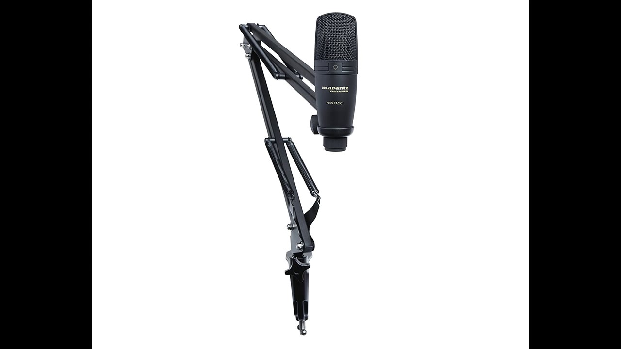 Marantz Professional Pod Pack 1 Sound Test (USB Condenser Microphone ...