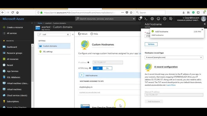 Enabling Diagnostics Logging In Azure App Service