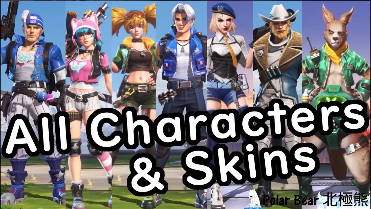 Metal Slug: Awakening - All Characters & Skins - YouTube