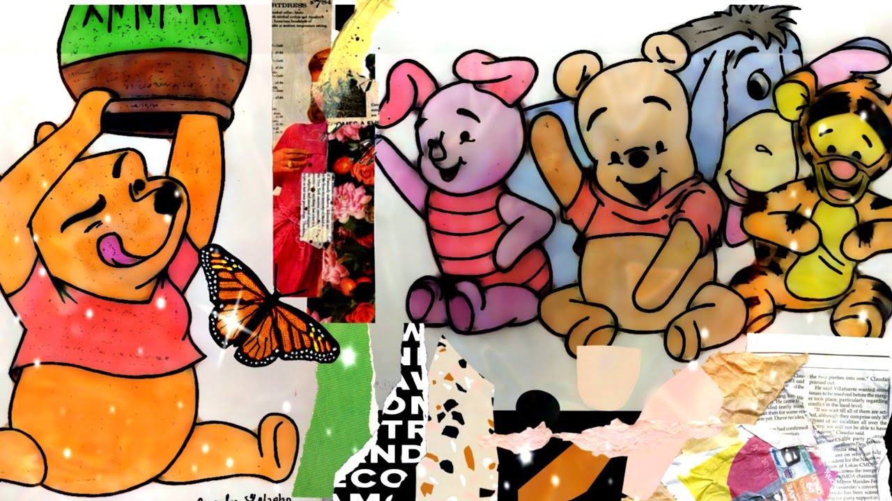 Winnie the Pooh and Friends Drawing | Epic Battle of Two Artists - YouTube