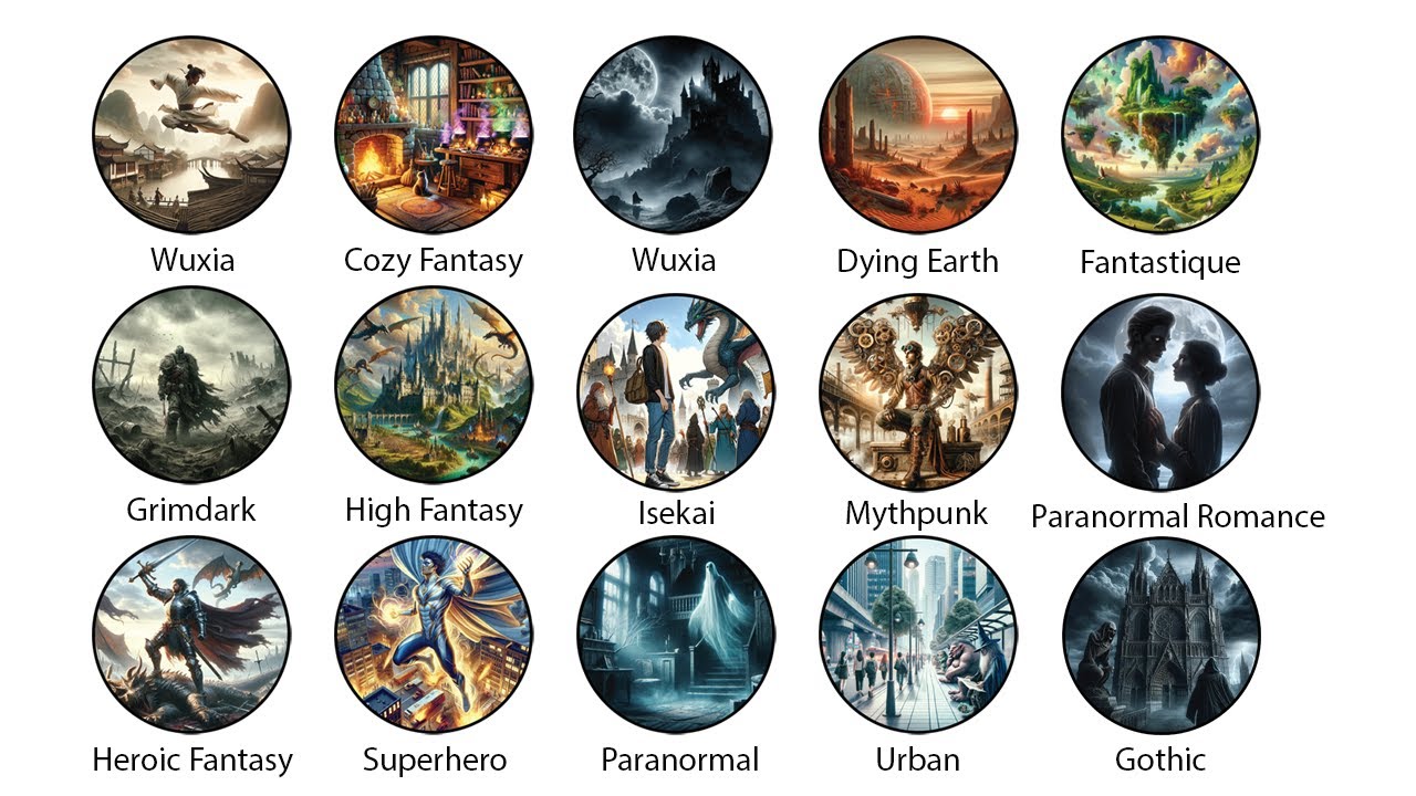 Every Fantasy Genre Explained In 9 Minutes - YouTube