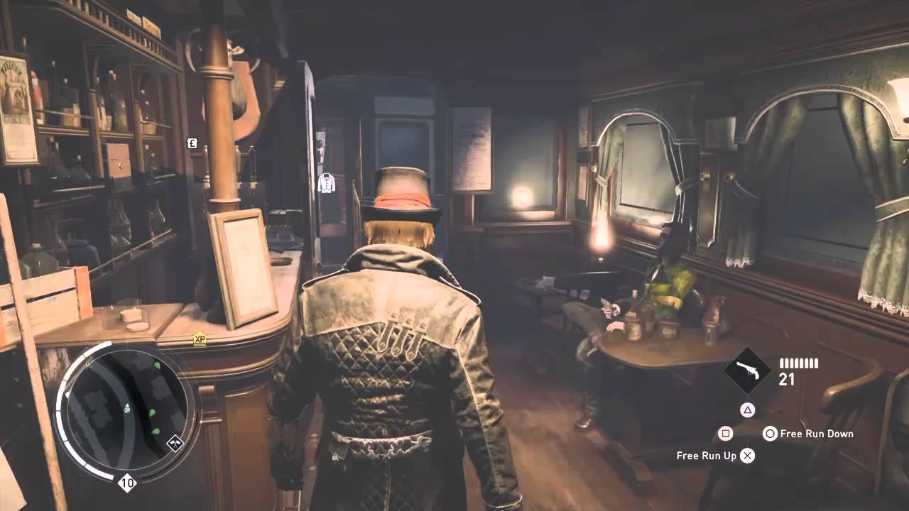 Assassins creed Syndicate Train Hideout tour - YouTube