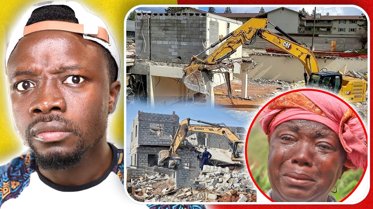 Heartbreaking! People's Buildings Destroyed whiles they Watch and CRY ...