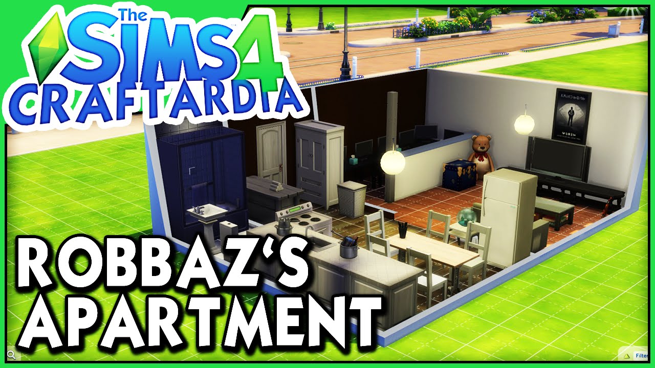 The Sims 4 House Building - Robbaz's Apartment - The Sims 4 Let's Build ...