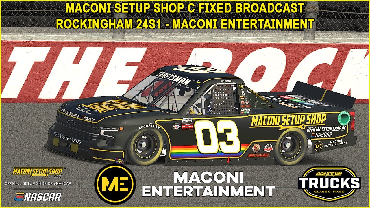 Maconi Setup Shop C Fixed Series S.O.F. Race - Rockingham 24S1. Maconi ...