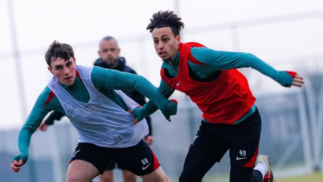 INSIDE TRAINING | Liverpool Academy Shines on training today🔥 Young ...