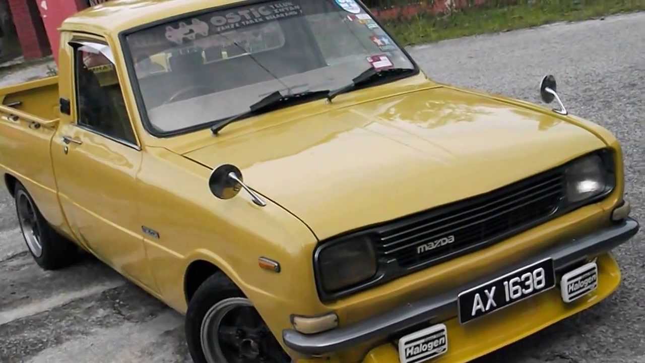 Mazda Ute 1975 from Malaysia - YouTube