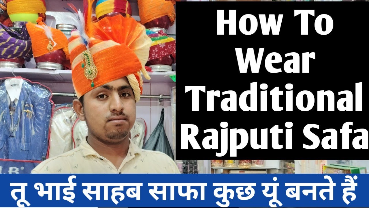 Rajputi Safa | Rajasthani Safa | Wedding Traditional Safa Truban By ...