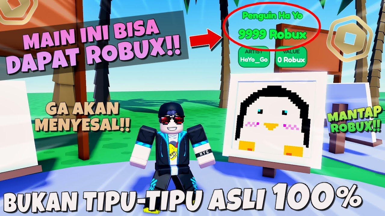 ASLI 100%!! Main Ini Bisa Dapat Ribuan ROBUX Dan Kalian Tidak Akan ...