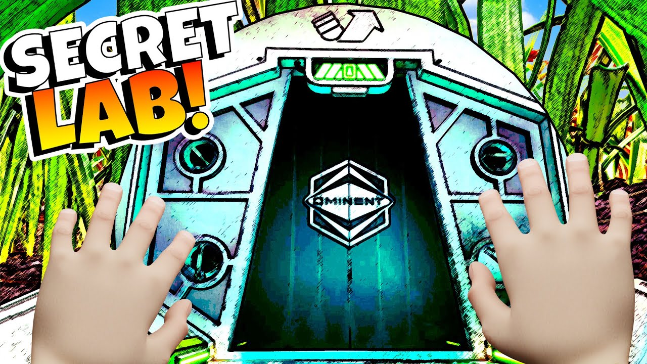 THERE'S A SECRET LAB INSIDE THE HEDGE BUSH IN GROUNDED?! - YouTube