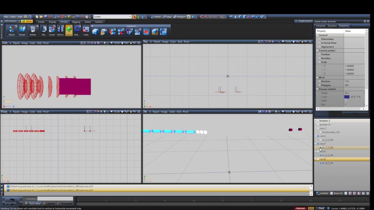 Zmodeler 3 Modeling - YouTube
