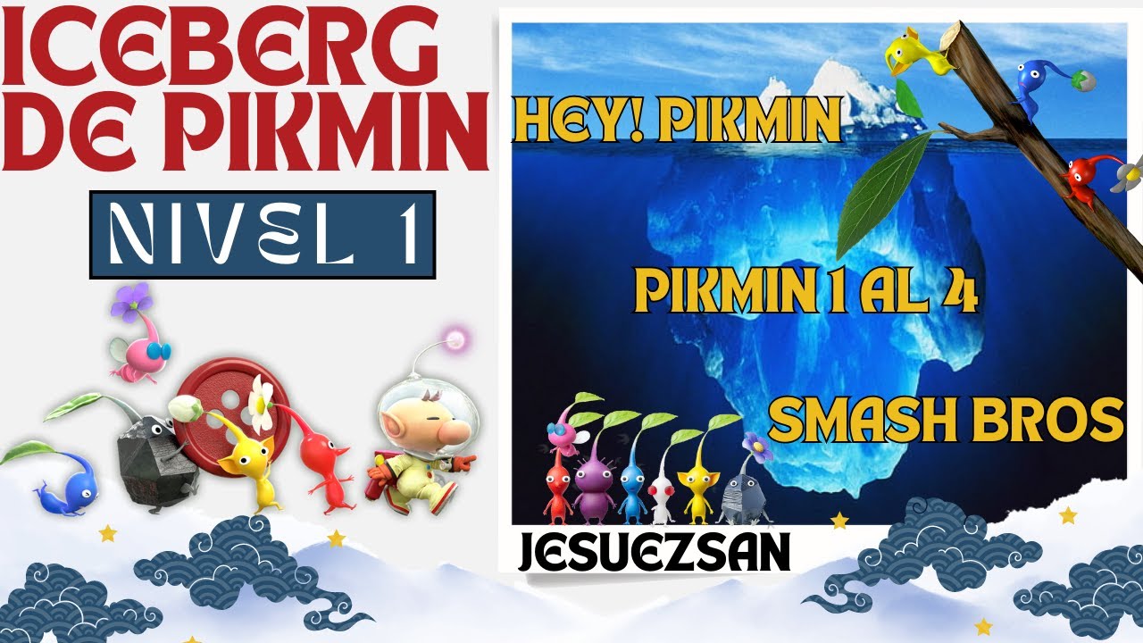 ICEBERG DE SECRETOS EN EL UNIVERSO PIKMIN: ¿QUÉ HAY EN EL NIVEL 1 ...