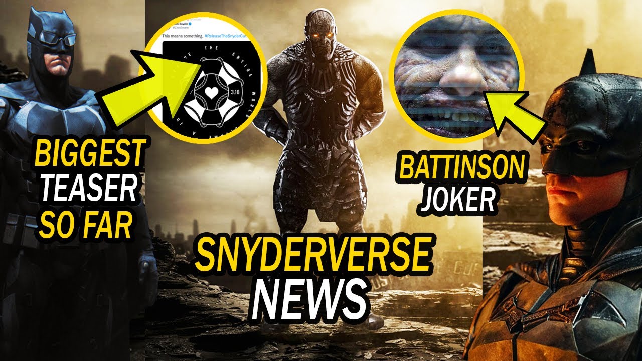 SnyderVerse RETURNS CRAZY EVIDENCE | Deleted JOKER From Batman & SS ...