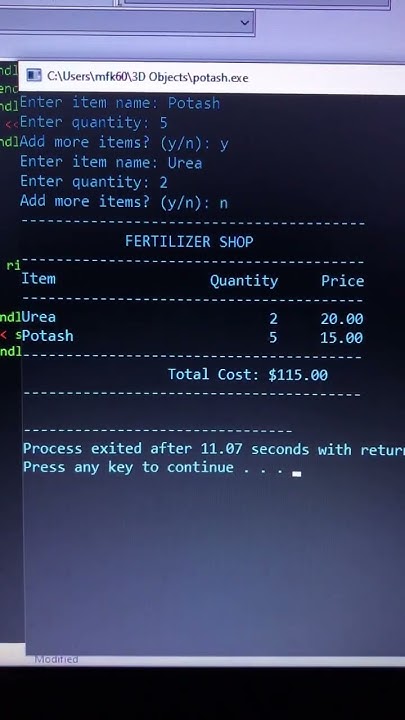 Fertiliser Shop C Coding Cpp Code Codemasters Codinglife