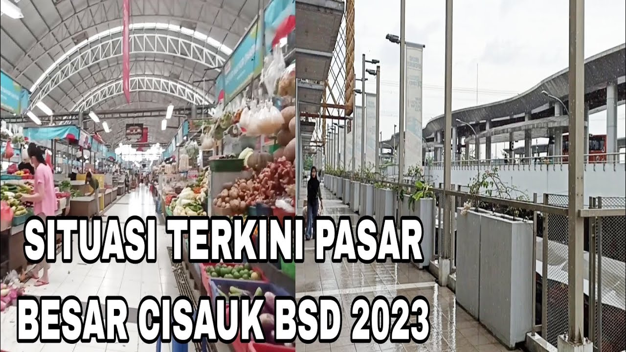 Morning Walk in Modern Market Indonesia | Kondisi Terkini Pasar Modern ...