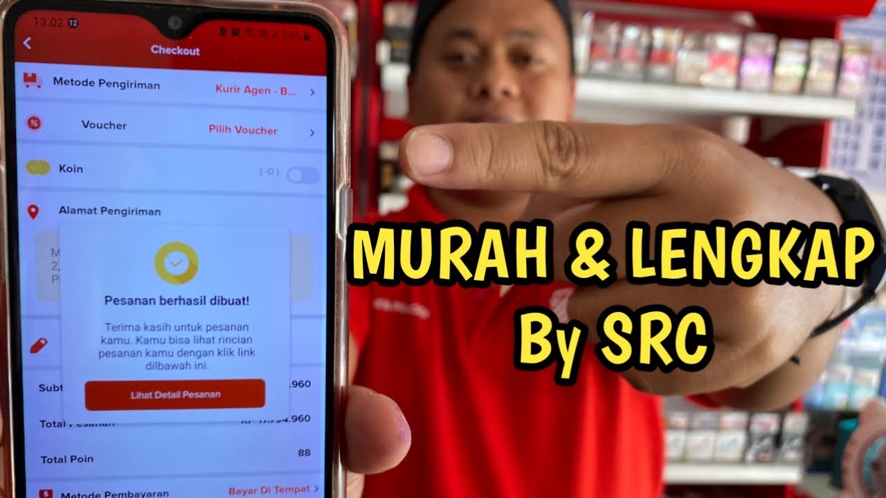 Cara Order belanja di Aplikasi AYO TOKO By SRC - YouTube