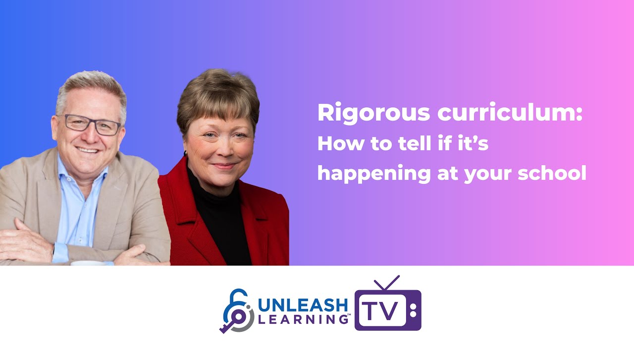 Rigorous curriculum: How to tell if it’s happening at your school - YouTube