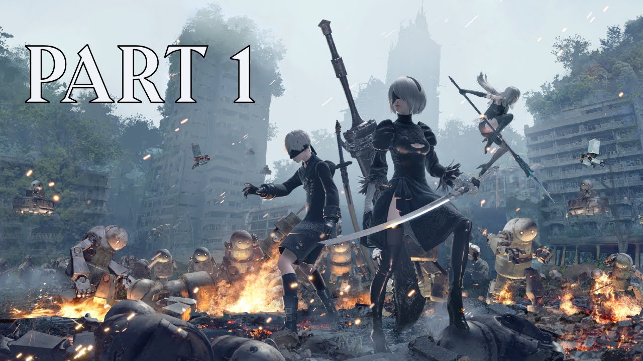 Playing NieR:Automata for the first time [Part 1] - YouTube