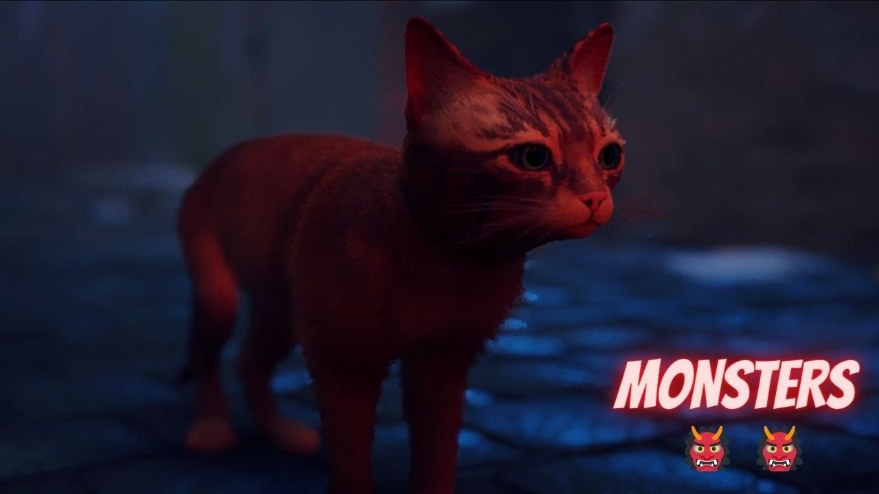 MONSTERS KILLED MY CAT 😥😥 | STRAY | ROGER GAMING - YouTube