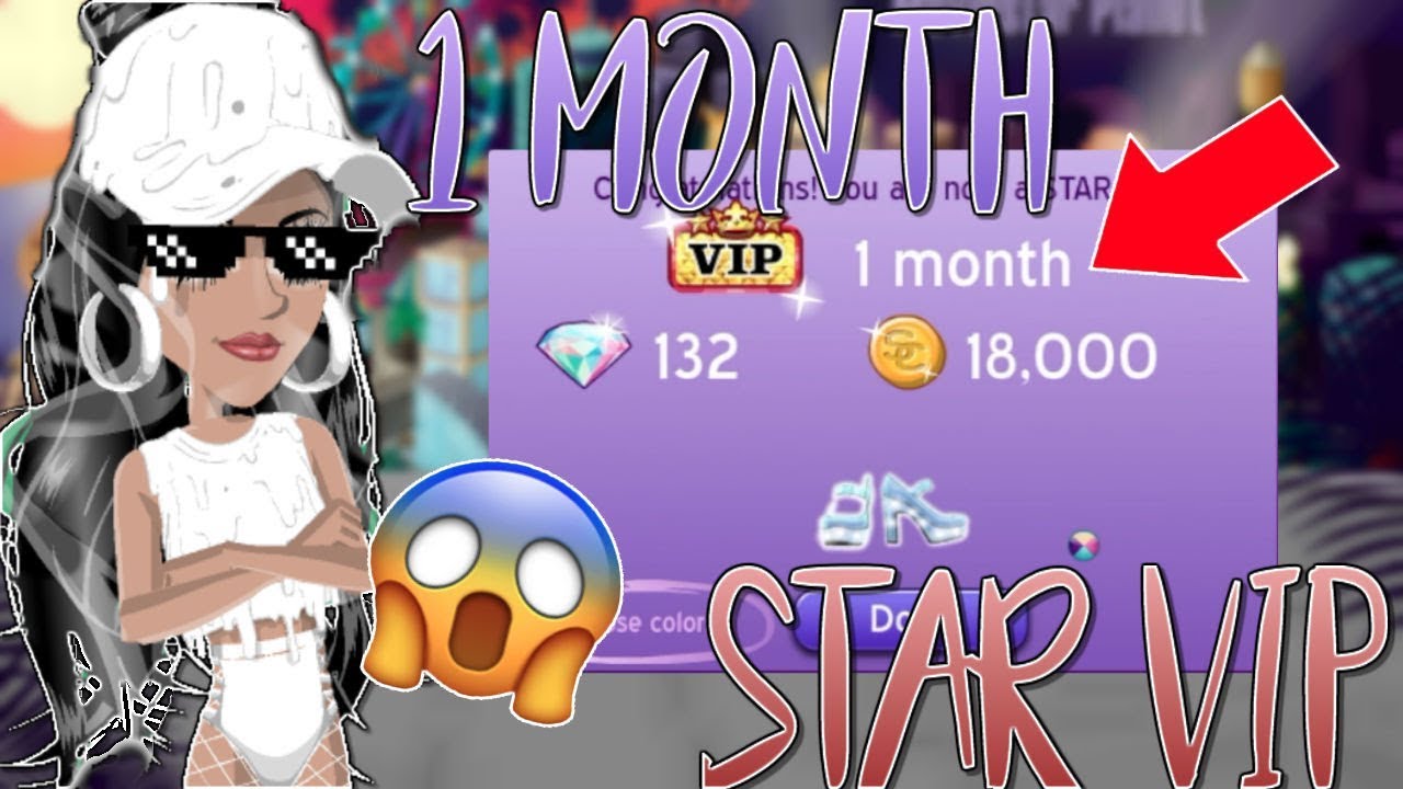 1 MONTH STAR VIP! - MSP - YouTube