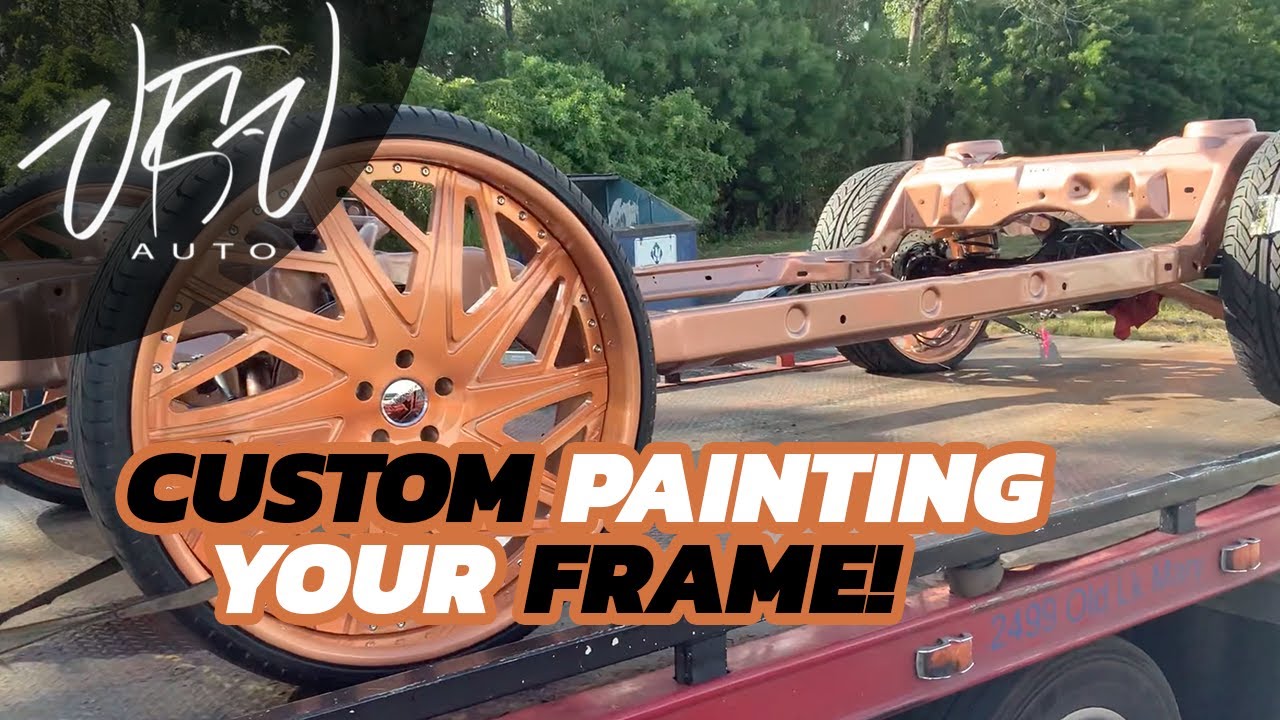 Custom painted Frame & Chassis - YouTube