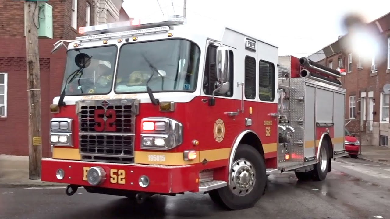 PFD Engine 52 Responding - YouTube