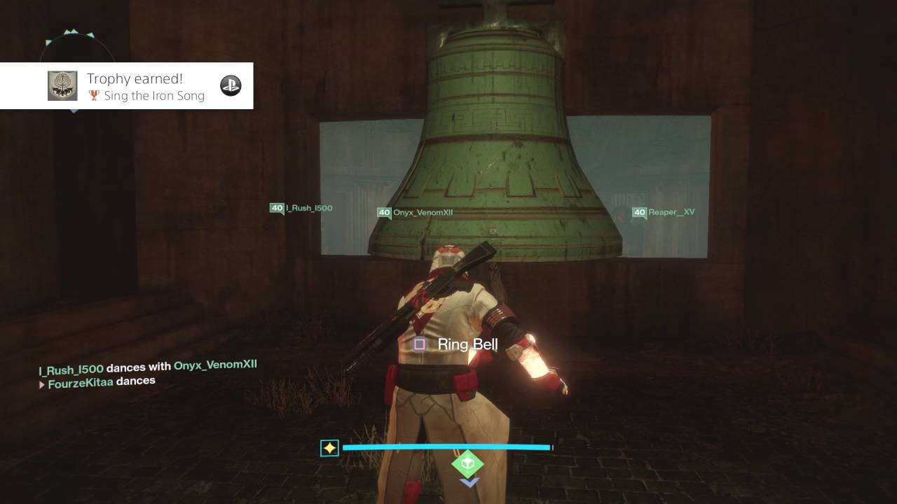 Destiny Rise of Iron - Sing the Iron Song Trophy / Achievement - YouTube