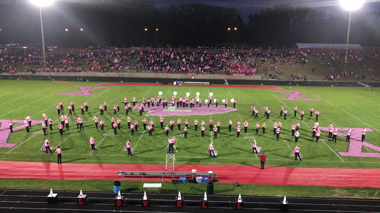 Lowell Red Arrow Marching Band Performance (9/8/2017) - YouTube