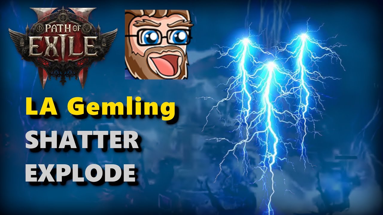 [PoE2 0.1] Shatter Your Foes From Afar! - LA Gemling Shatter Explode - YouTube