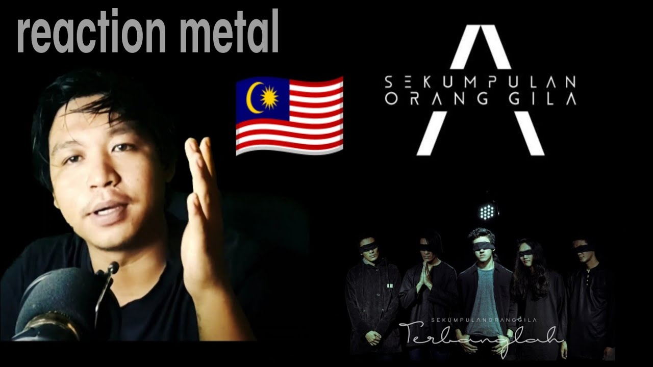 reaction sekumpulan orang gila||band metal Malaysia 🇲🇾 - YouTube