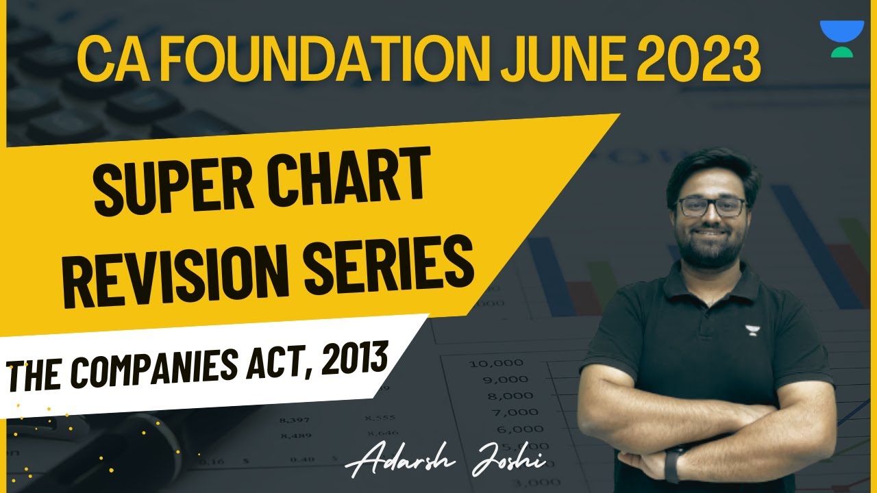 Super Chart Revision Series | The Companies Act, 2013 | Adarsh Joshi - YouTube