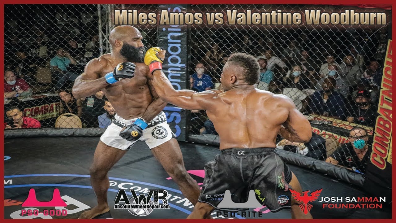 Combat Night Pro 20 "ORLANDO" Main Event Miles Amos vs Valentine ...